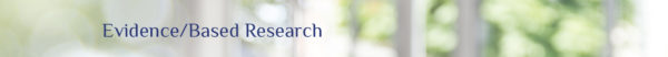 Evidence-Based Research – Dr Lori Futterman
