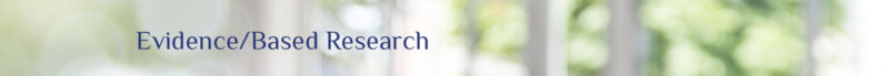 Evidence-Based Research – Dr Lori Futterman
